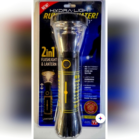 hydra light | Other | Hydra Light 2 In Flashlight Lantern Runs On Water ...